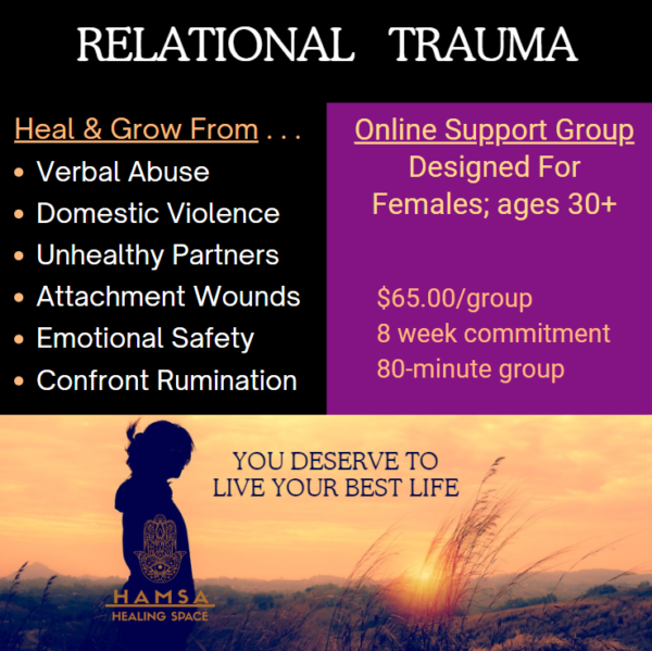 Women’s Relational Trauma Support Group - Hamsa Healing Space