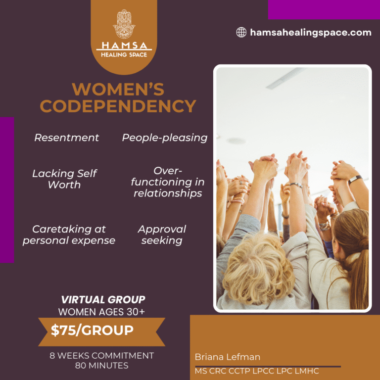 Women’s Codependency Group - Hamsa Healing Space